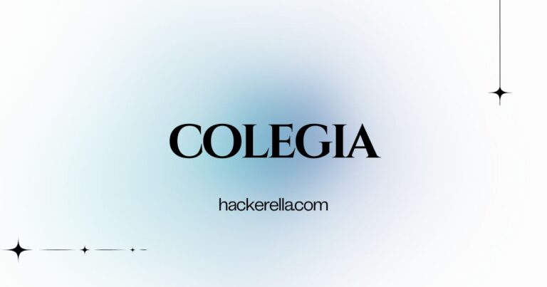 Colegia: A Comprehensive Guide to This Digital Platform - Hackerella